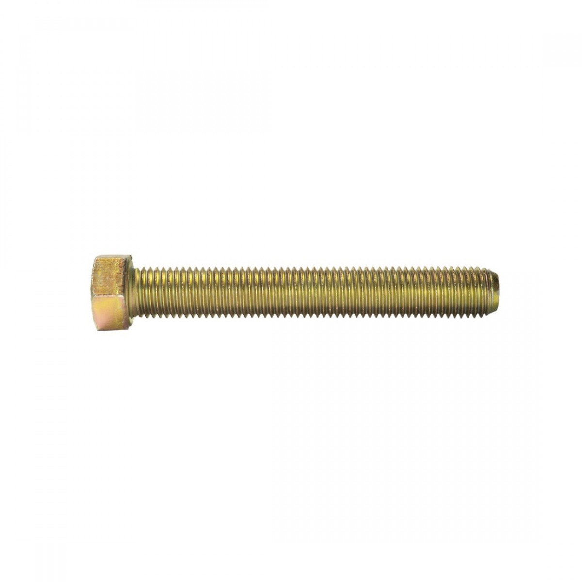 YELLOW ZINC HEX BOLT M08X060