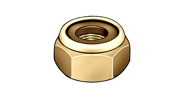 Metric Copper Lock Nuts