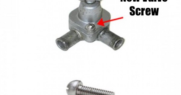 WATER VALVE SCREW